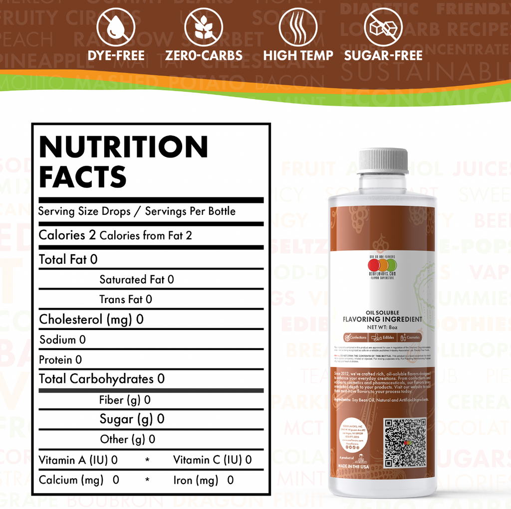 Chocolate (Clear) Flavoring - Rich, Creamy Taste Without Color