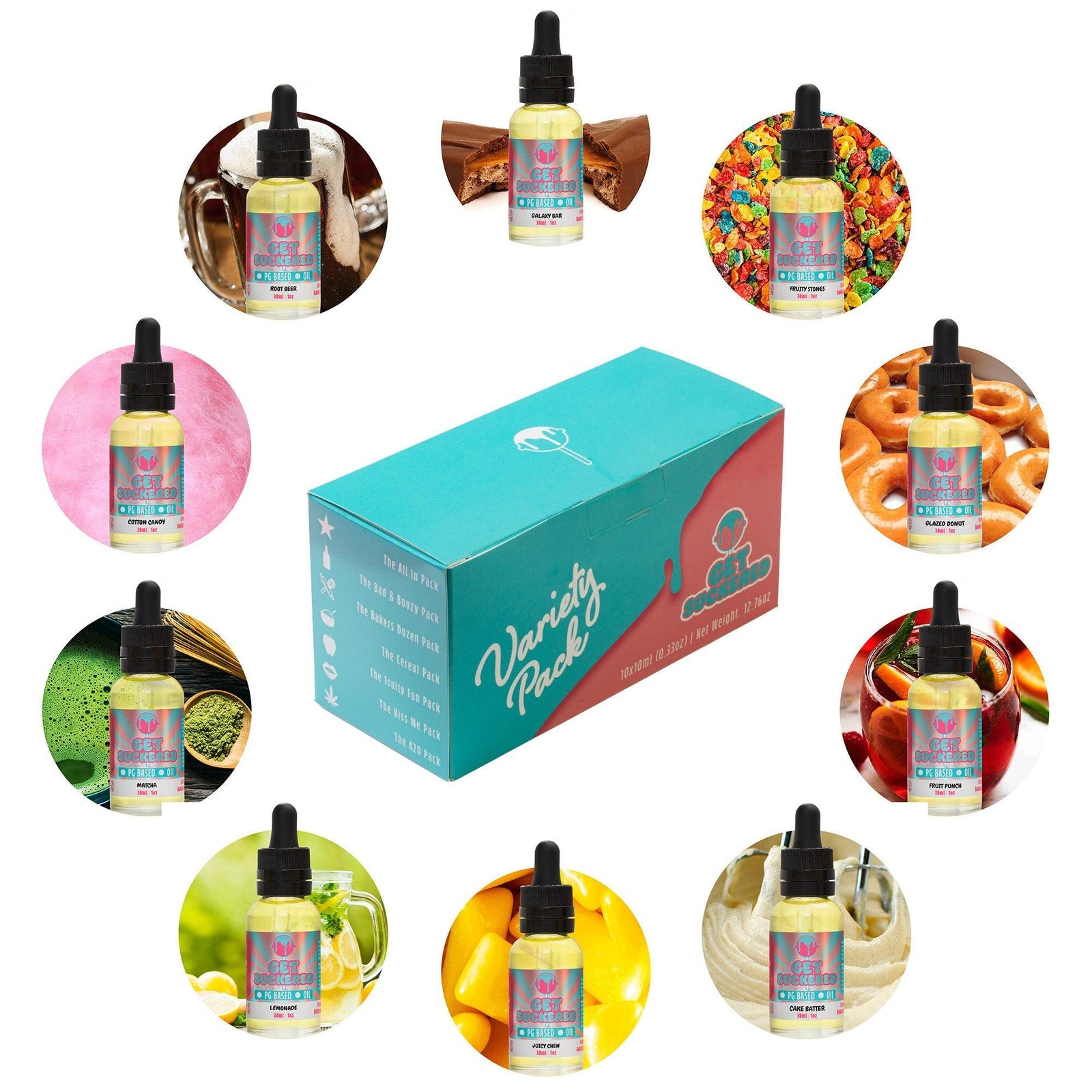 Variety Flavors | Variety Packs | One on One Flavors