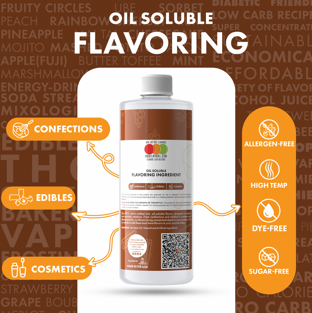 #1 Flavorings for Baking, Beverages & More | OOOFlavors