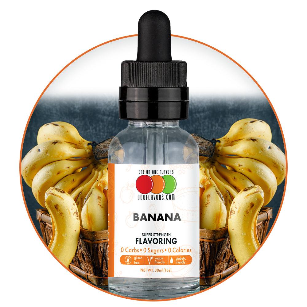 Banana Flavored Liquid Concentrate – One on One Flavors