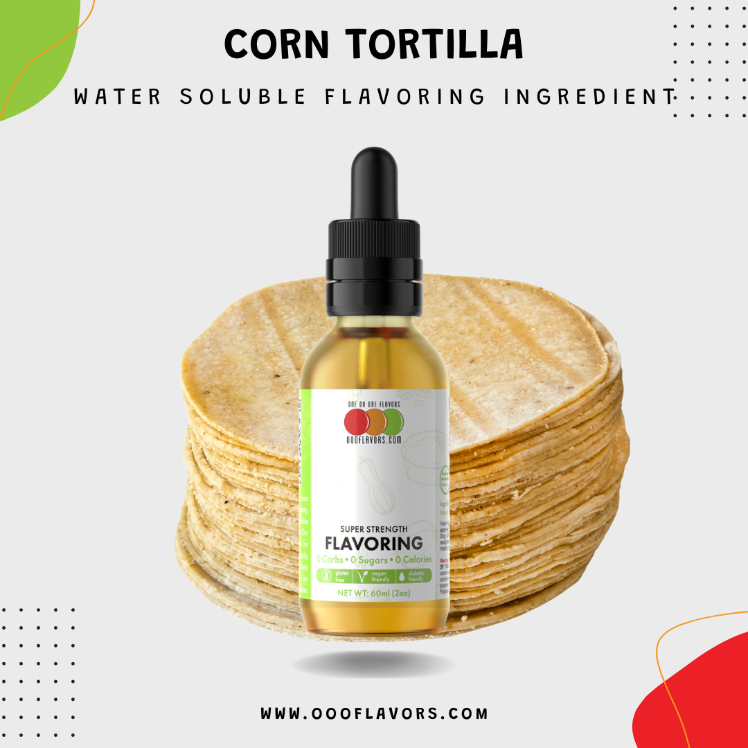 Authentic Corn Tortilla Flavoring for Recipes | OOOFlavors