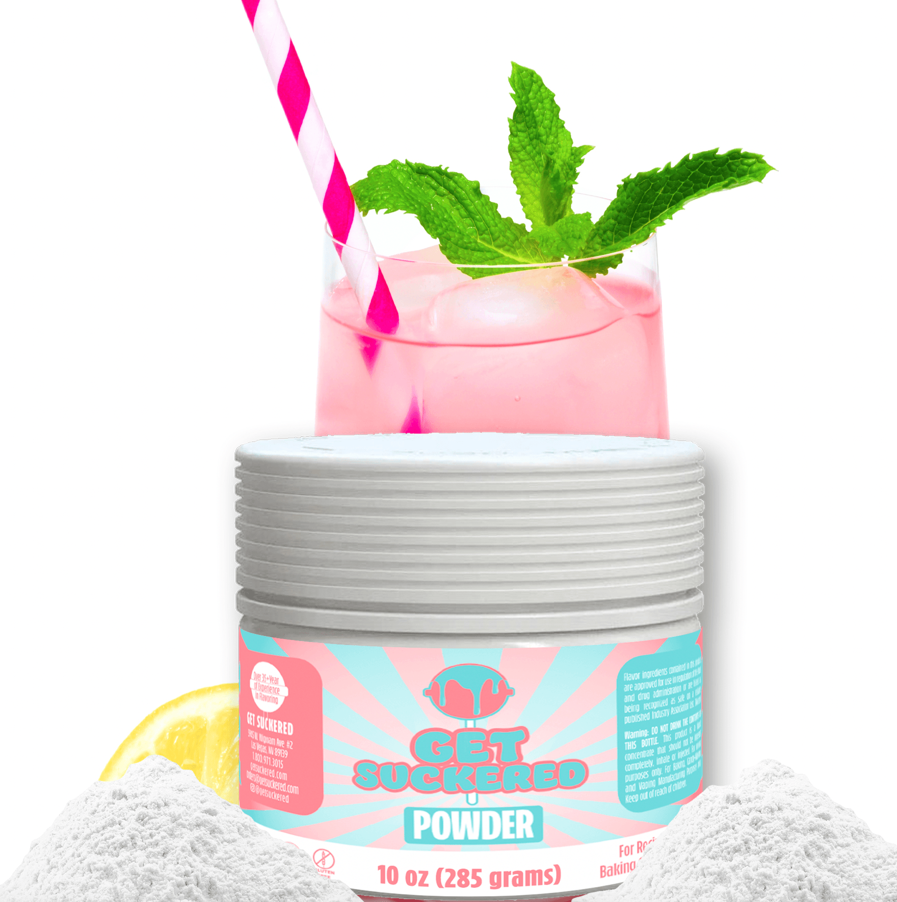 Pink Lemonade Flavored Powder