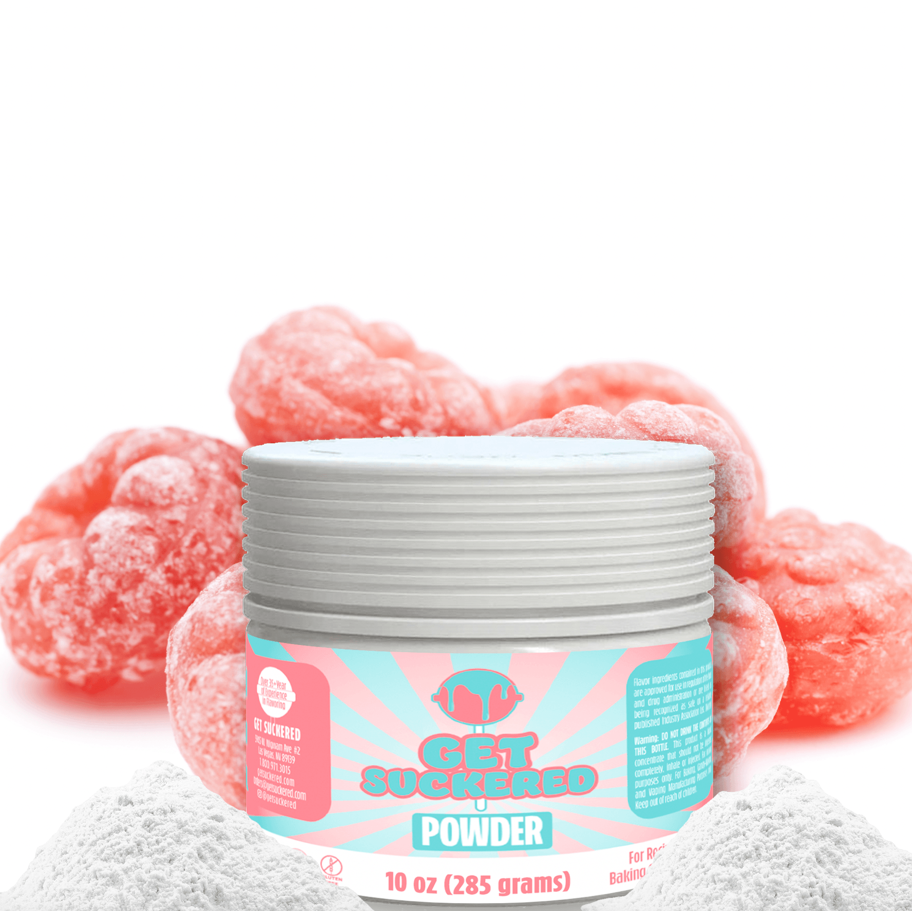 Strawberry (Sour) Flavored Powder